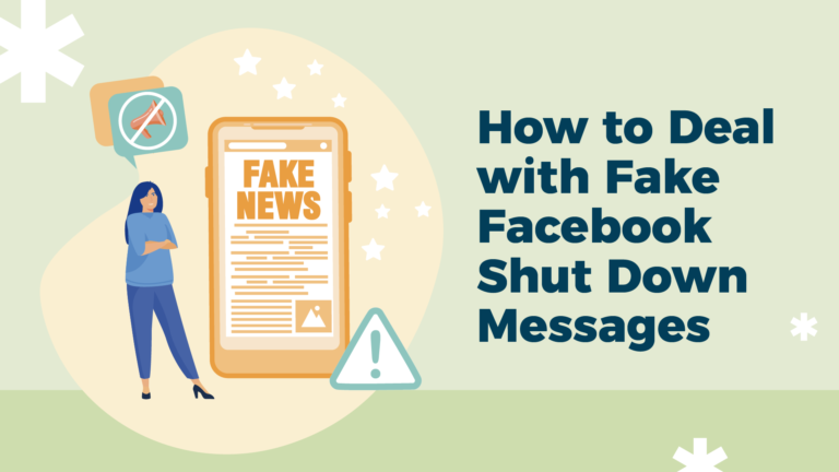 How to Deal with Fake Facebook Shut Down Messages - Take Root Creative